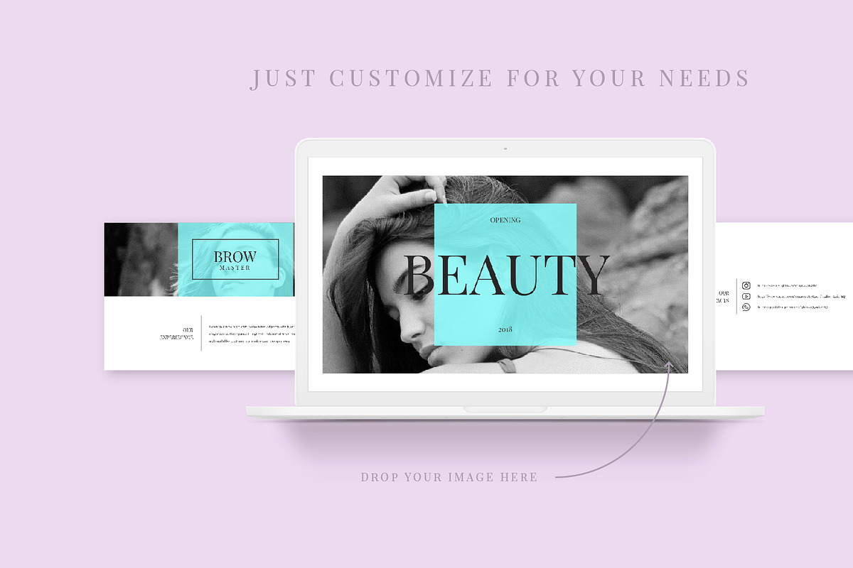 BEAUTY - template presentation PPT, a Presentation Template by Digital ...