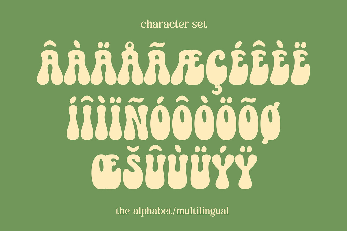Magic Mess Font - Groovy Font, a Sans Serif Font by ariodsgn