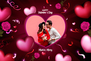Valentines Digital Backdrop