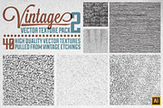 Vintage Vector Texture Pack 2, a Texture Graphic by Matt Borchert