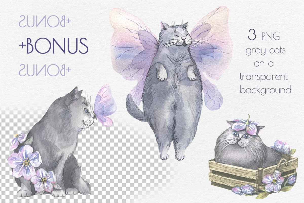 Butterflies watercolor clip art, an Object Graphic by NATASHA CHU