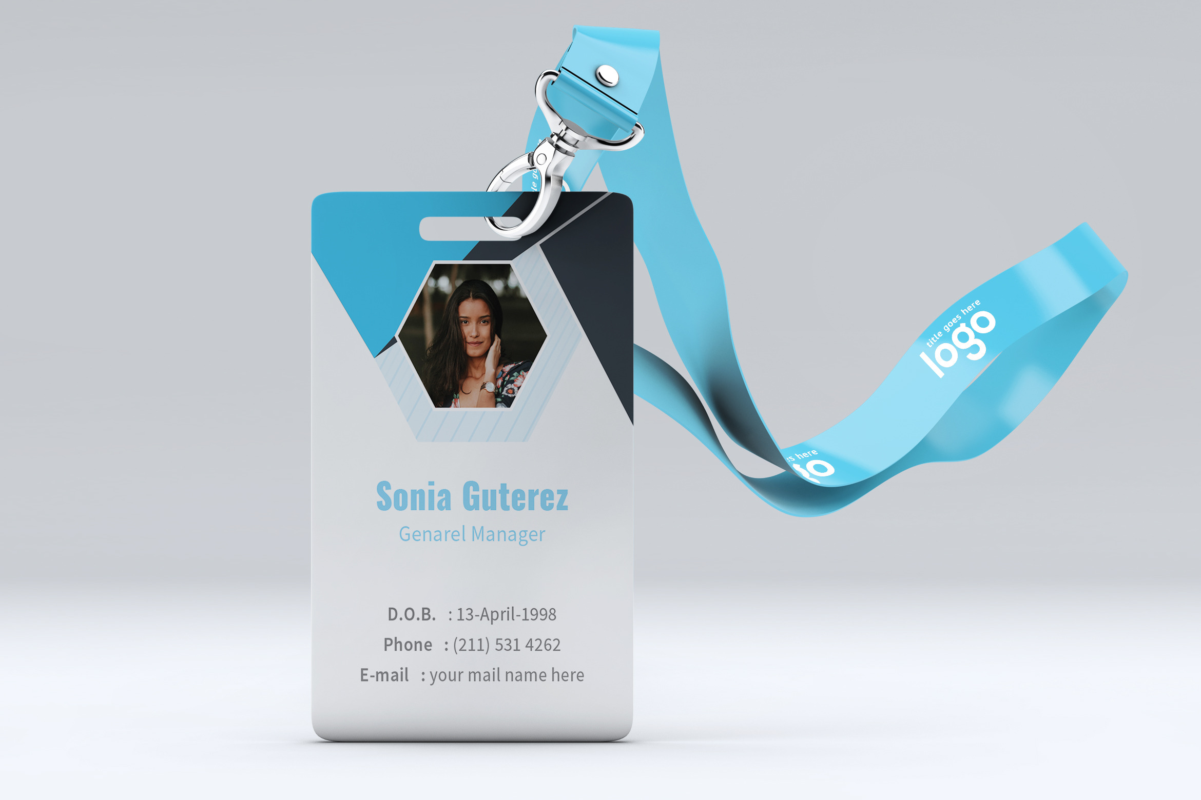 Creative Office ID Card, a Stationery Template by ZAAS