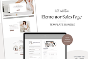 Elementor Sales Page Templates | Landing Page Templates ~ Creative Market