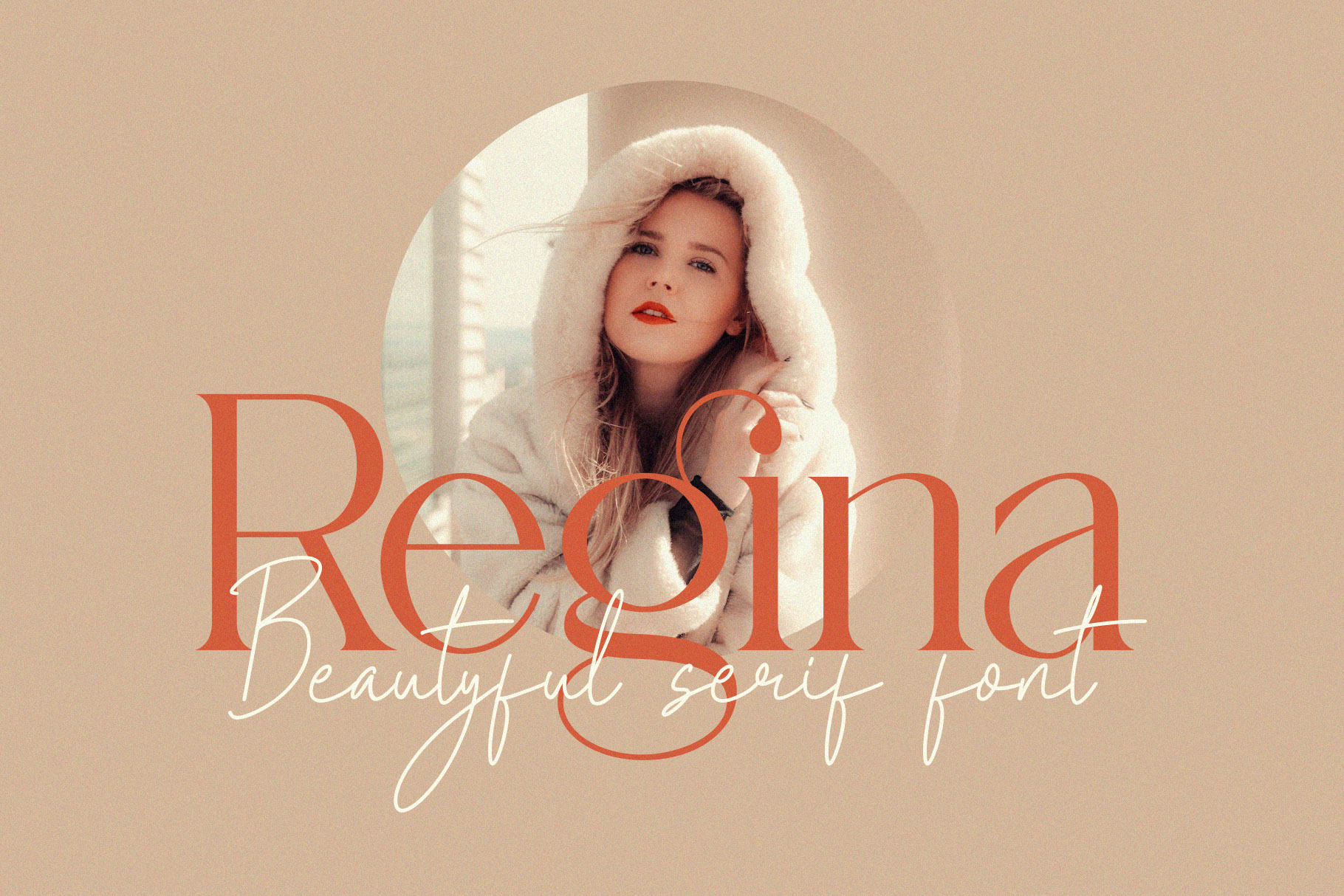 Regina, a Serif Font by ToniStudio