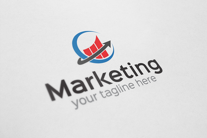 Marketing Logo, a Branding & Logo Template by Arslan