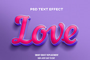 Love Text Effect Psd