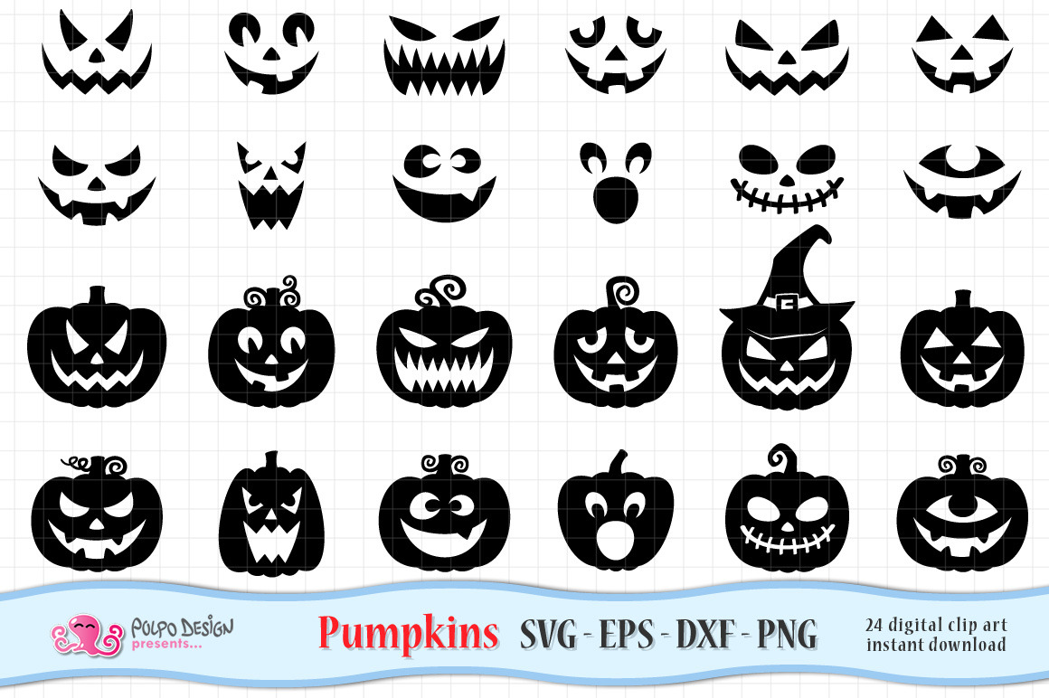 Pumpkins SVG, an Object Graphic by PolpoDesign | Creative Market