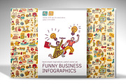Funny business creative infographic, a Person Illustration by Crowhouse