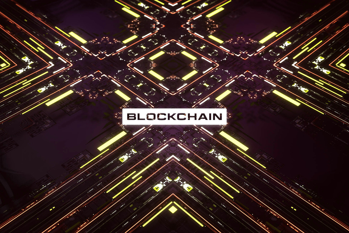 Blockchain: Digital Ecosystems, a Texture Graphic by RuleByArt