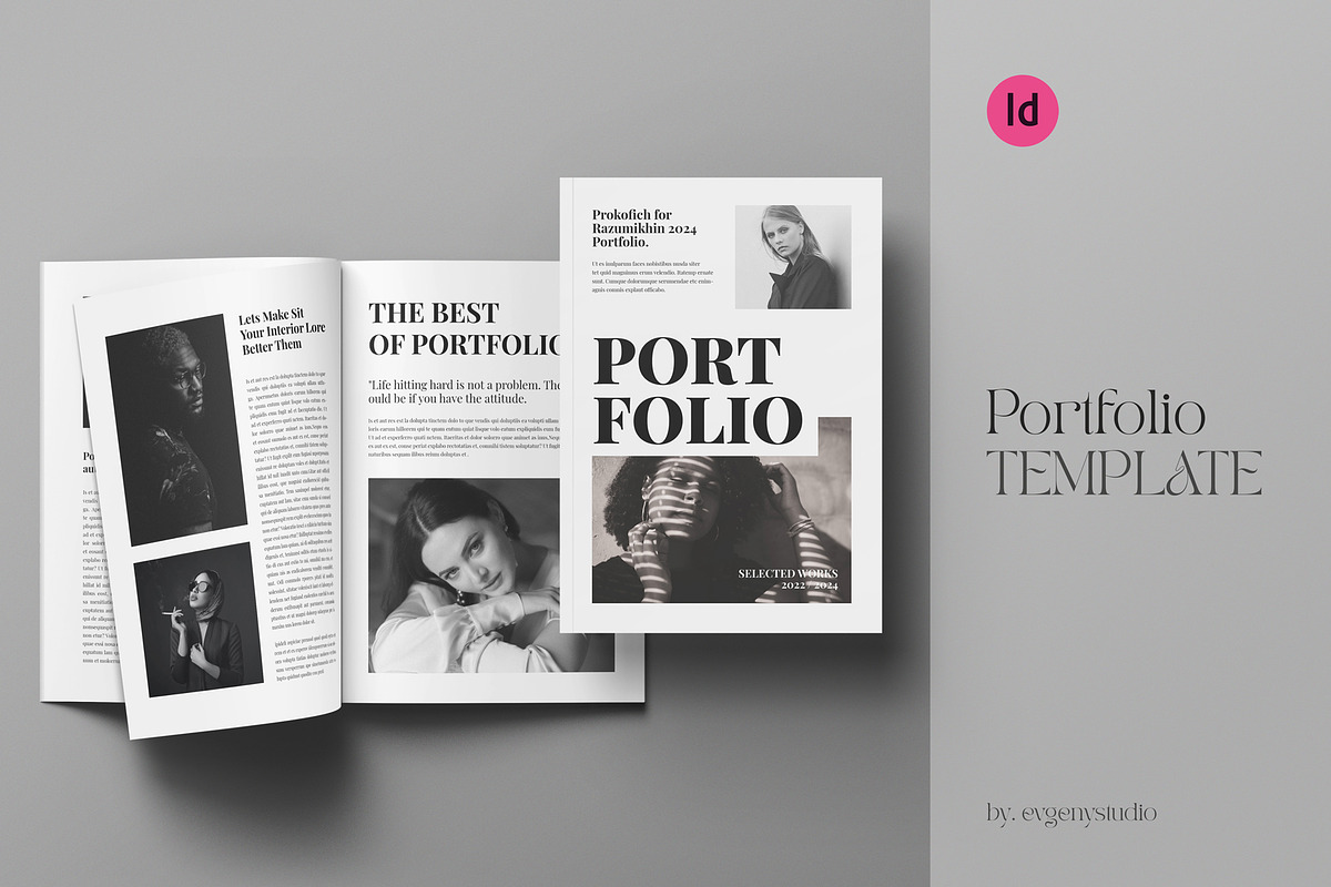 Modern Portfolio Template, a Brochure Template by evgenystudio ...