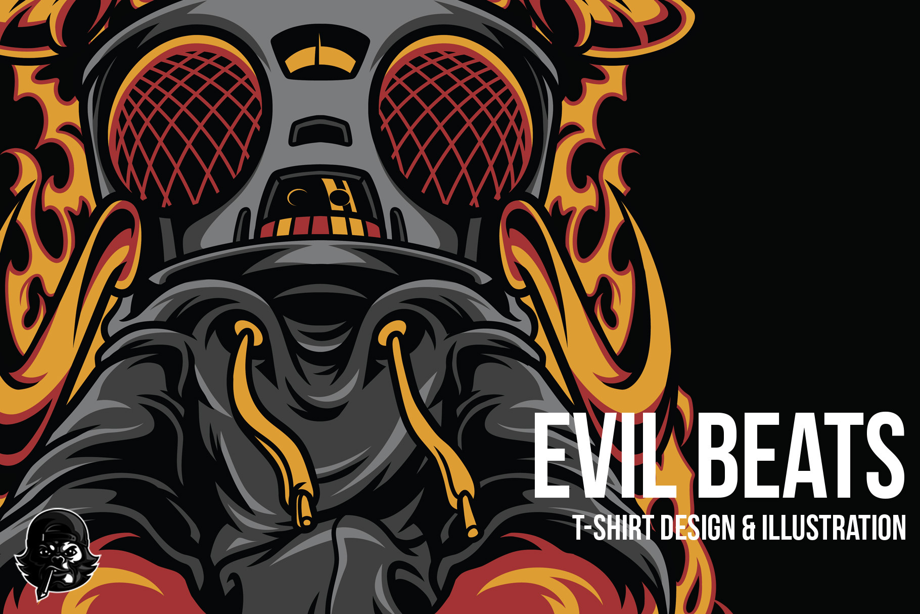 Evil Beats Illustration, an Animal Illustration by badsyxn