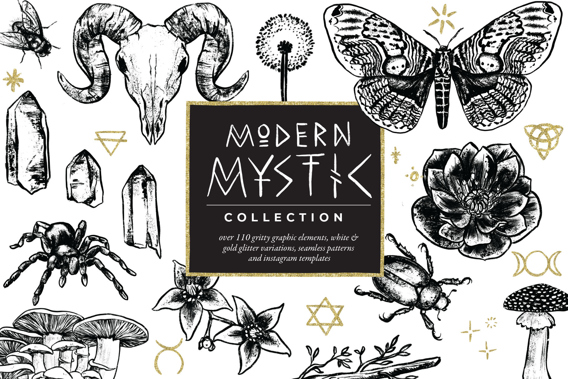 Modern Mystic Collection | Illustrations ~ Creative Market