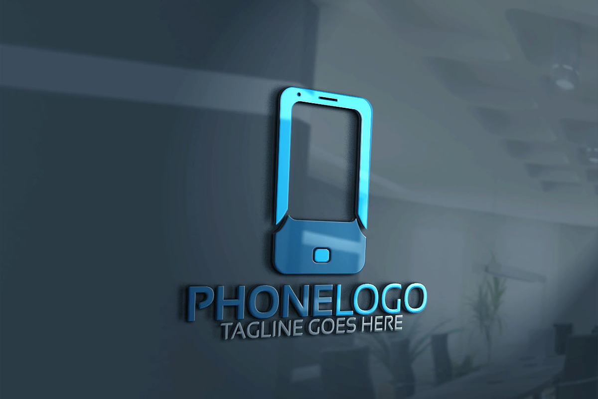 Phone Logo, a Branding & Logo Template by Josuf Media
