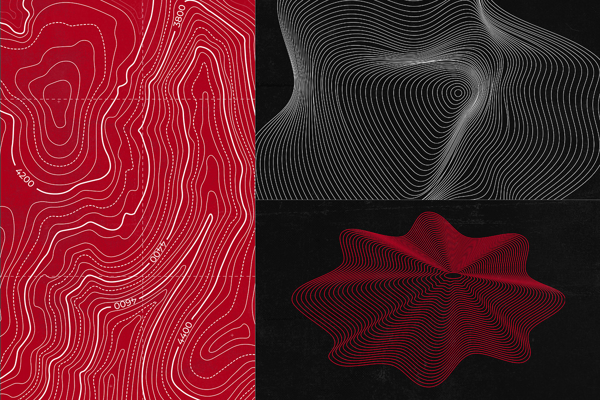 225 Wireframe Vector and PNG Elements