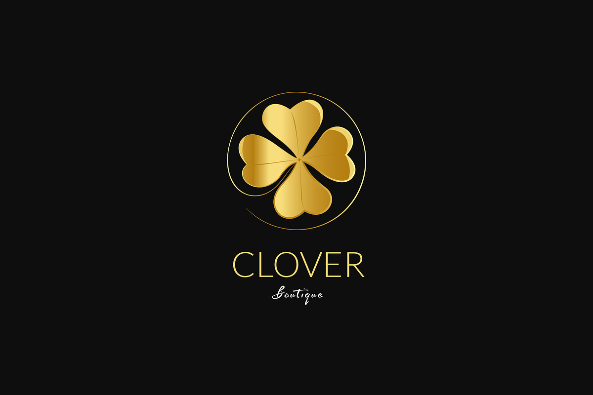 Clover logo, a Branding & Logo Template by Midgardians | Creative Market