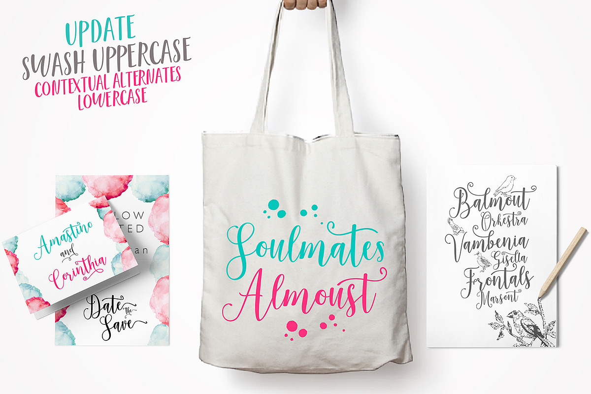 Malisia Script, a Script Font by Genesis Lab