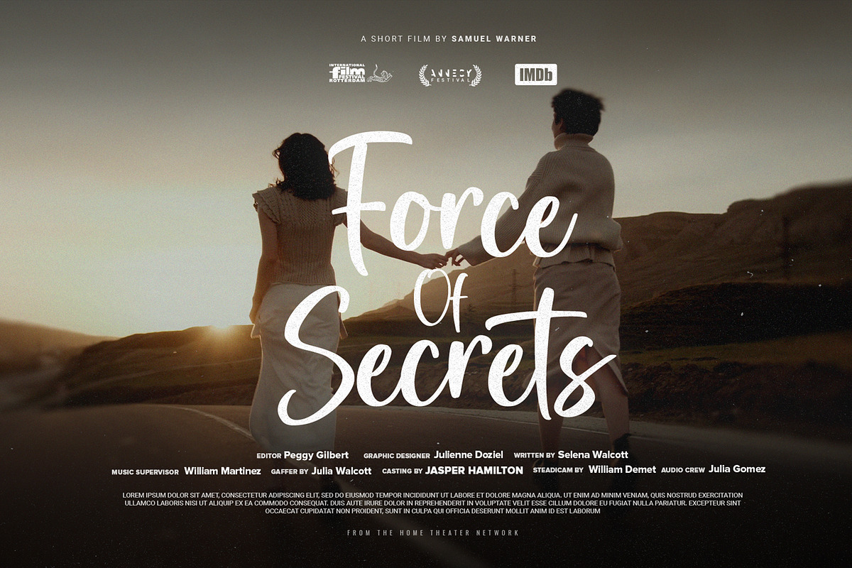 Movie Titles V.4, a Design Template by Pixflow