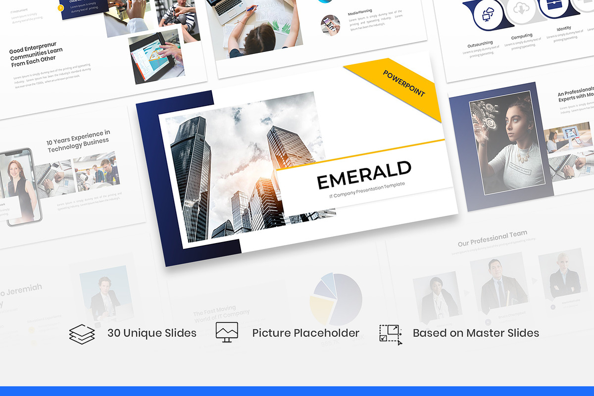 Emerald - IT PowerPoint Template