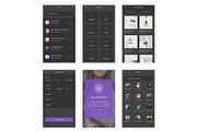File Sharing Platform Sketch UI Kit, an UI Kit Template by themelove ...
