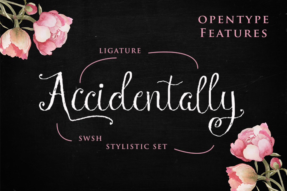 Manny Script (50% off), a Script Font by QueenType | Creative Market