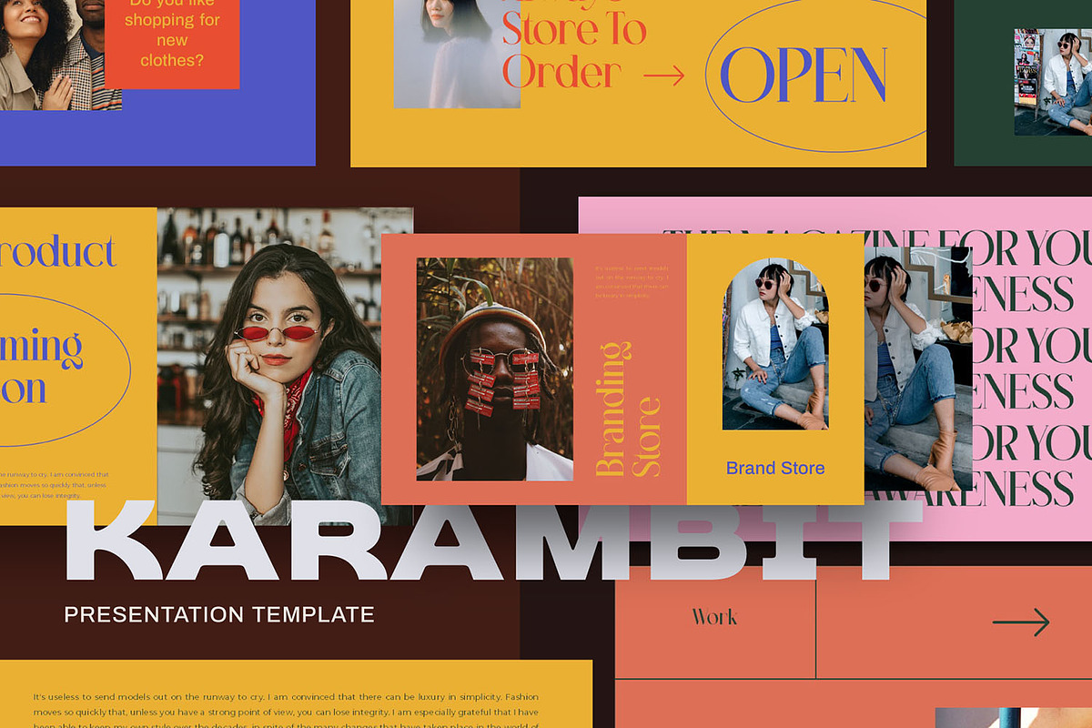 KARAMBIT Google Slide Presentation, a Presentation Template by Typetemp ...