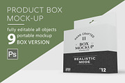 Branding Box Mockup, a Packaging Mockup by illycreative