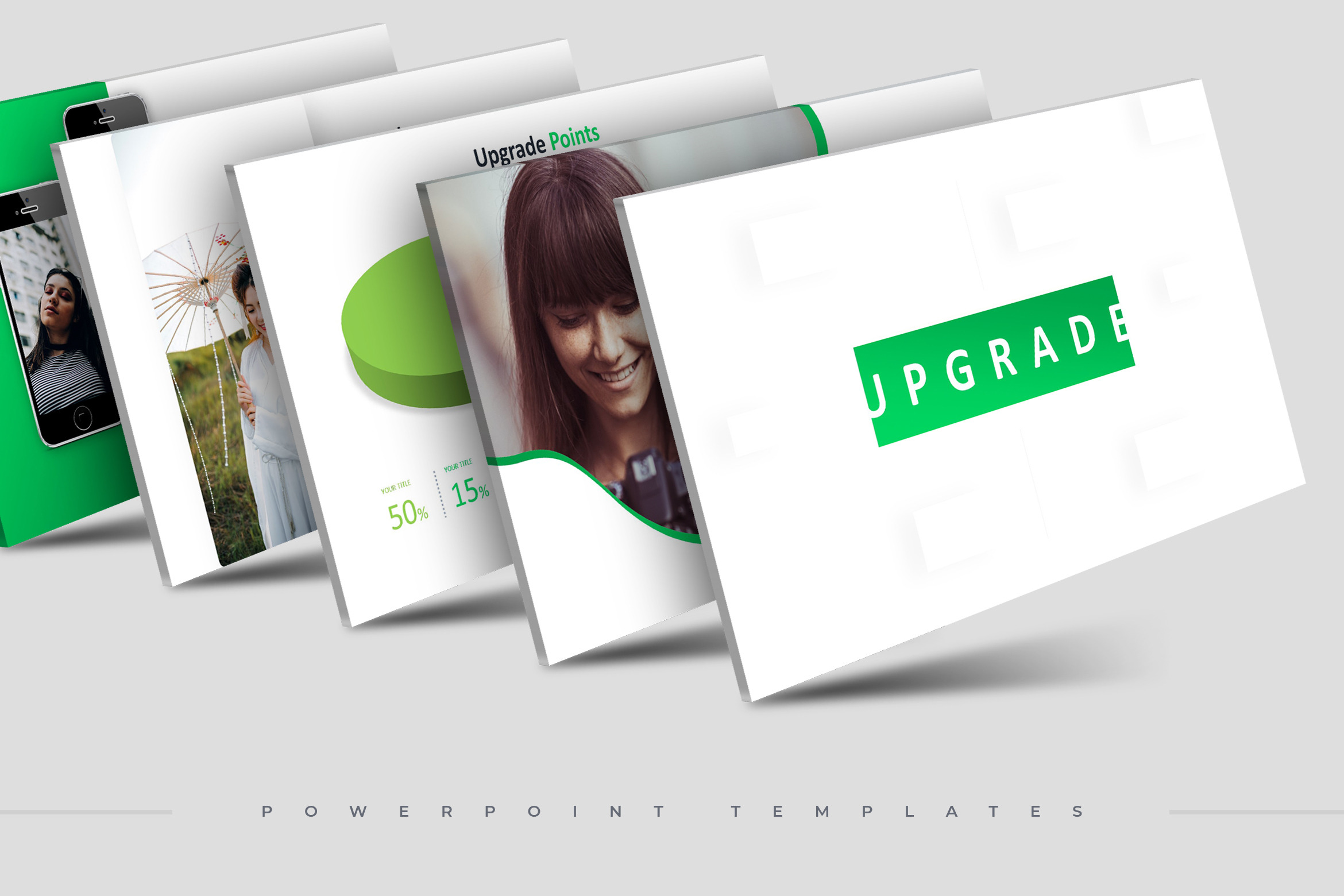 Upgrade - Powerpoint Template, a Presentation Template by AQR Studio
