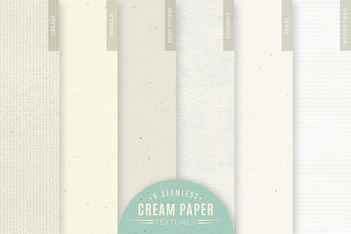 Seamless paper texture pack, a Texture Graphic by Lisa Glanz
