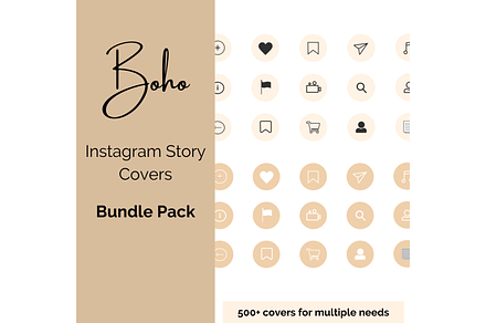 Neutral Instagram Highlight Icons | Icons ~ Creative Market