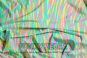 Funky Zebra, a Pattern Graphic by Digital Art Creations