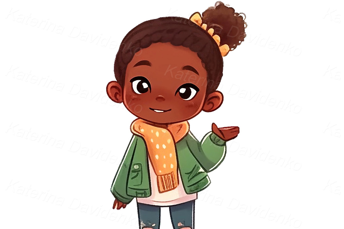 Cartoon cute little kids PNG clipart, a Person Illustration by Bubert Art