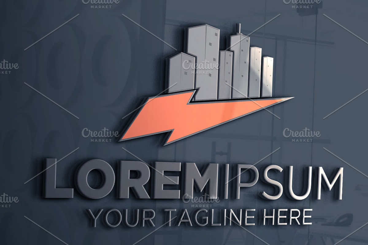 City Energy logo, a Branding & Logo Template by REDVY CREATIVE