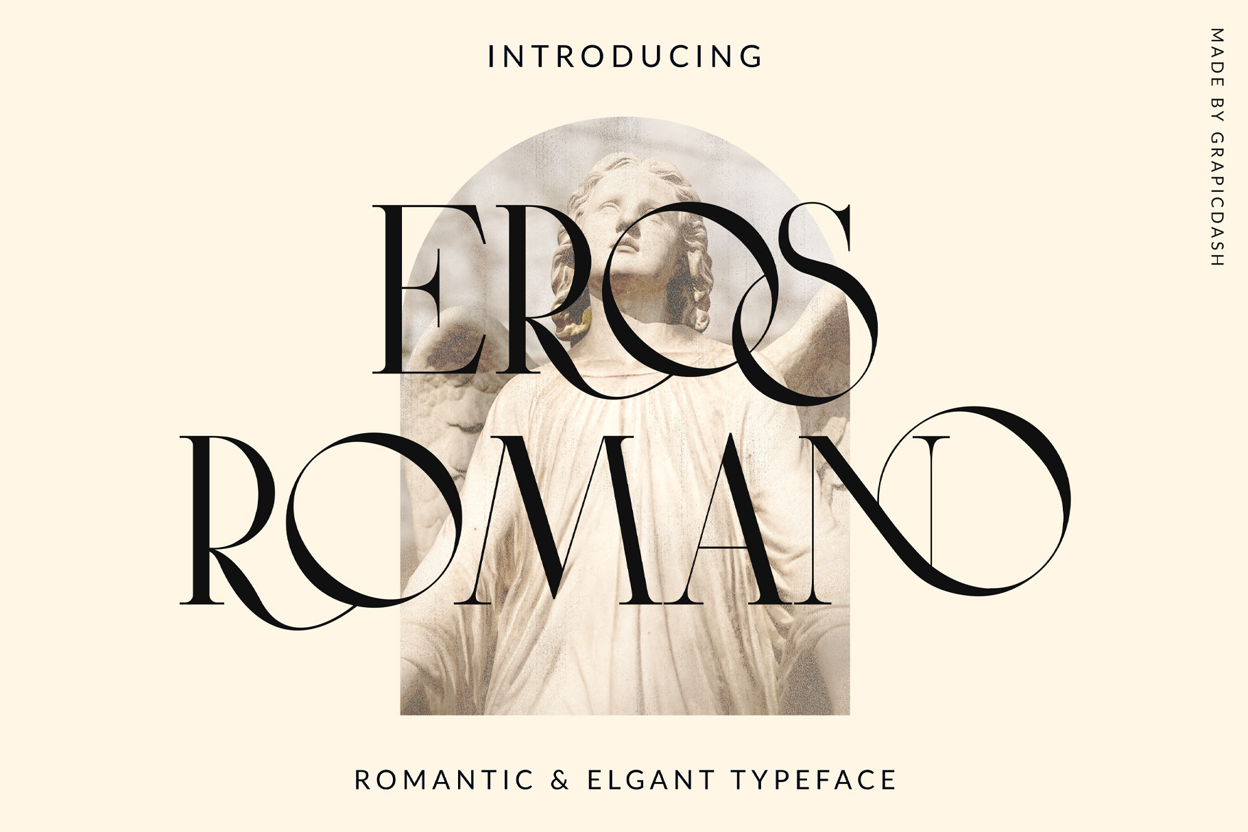 Eros Romano - Elegant Font, a Sans Serif Font by GraphicDash
