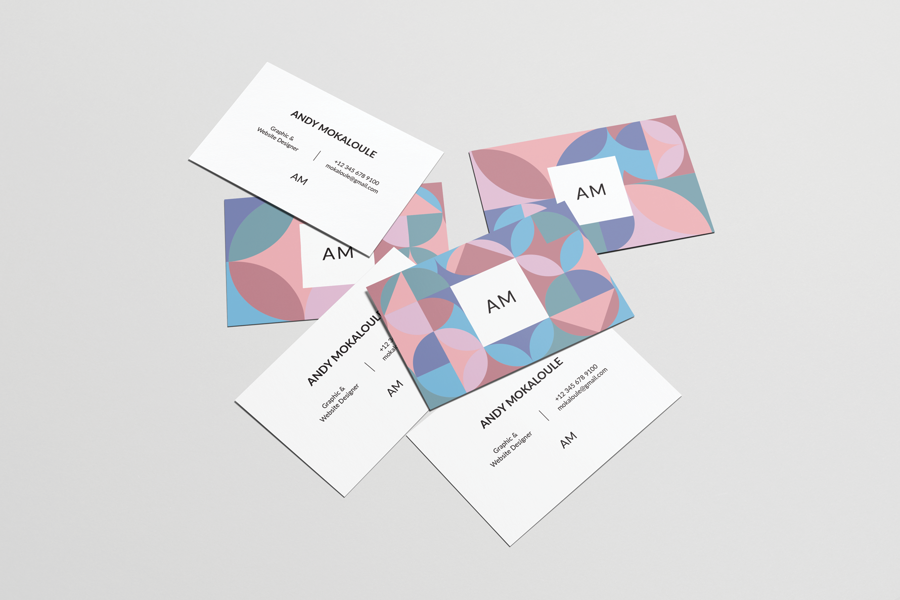 Business Card | AM, a Business Card Template by Leaflove