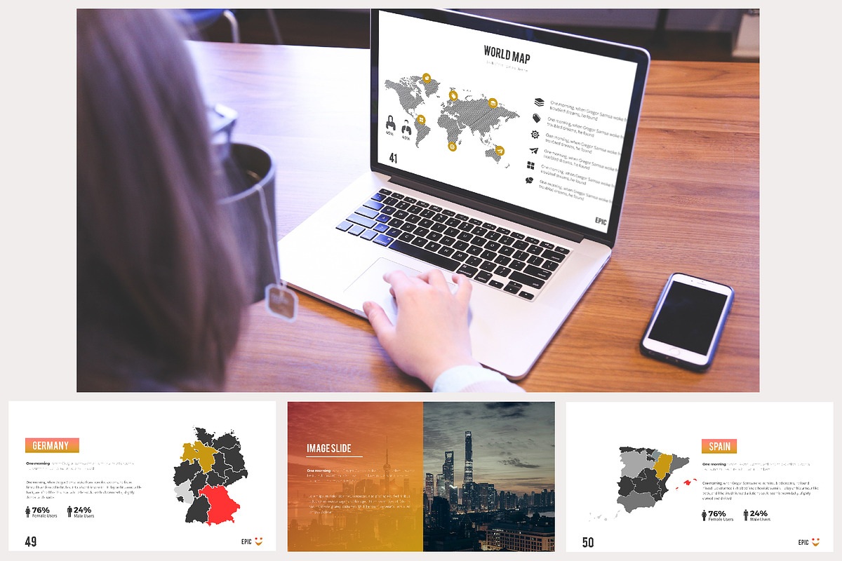 Epic Powerpoint Template, a Presentation Template by ZAAS
