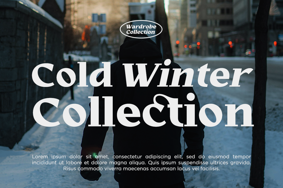 Cresto – Bold Serif Font