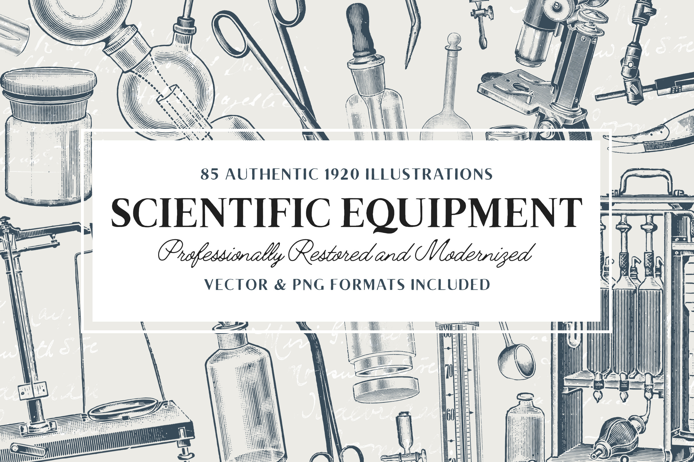 85 Science Equipment Illustrations, an Object Illustration by Century ...