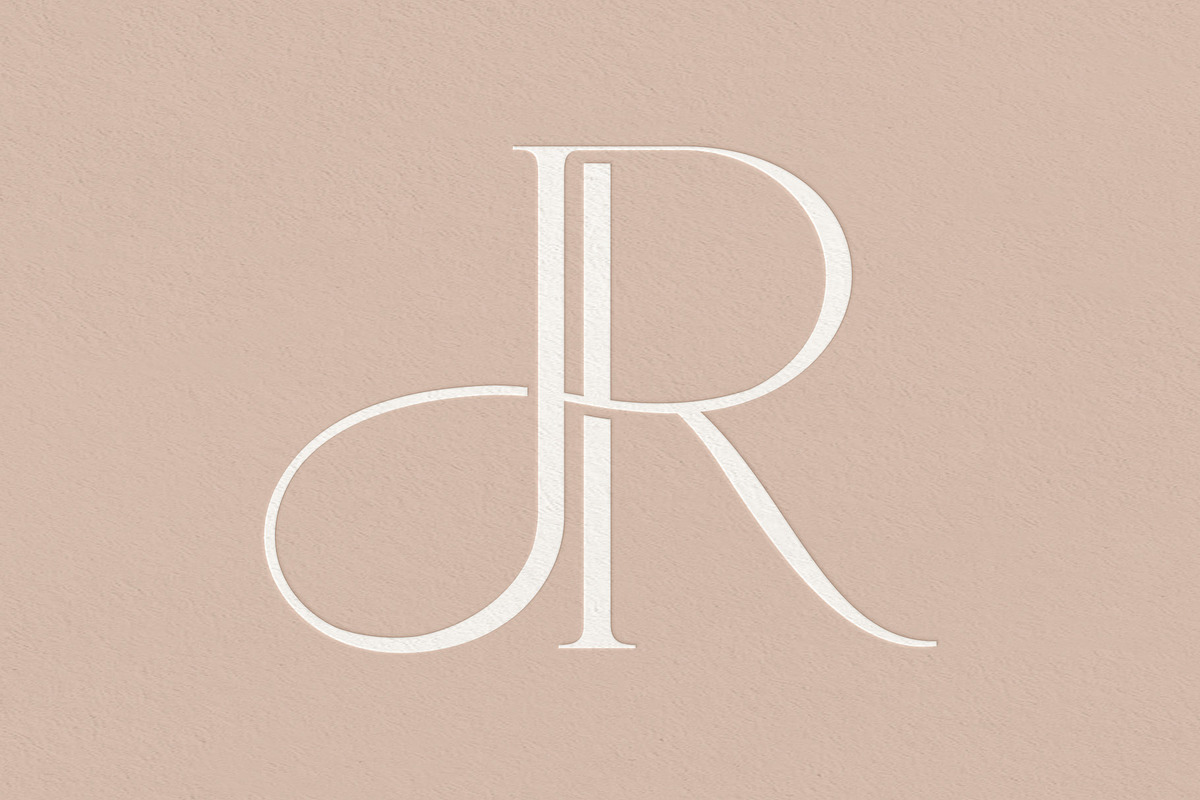 JR monogram logo, a Branding & Logo Template by LINKED LETTERS STUDIO ...
