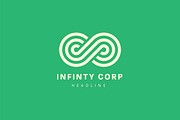 Infinity corp logo., a Branding & Logo Template by Anton Akhmatov