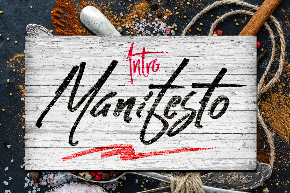 Fonts Trio, a Script Font by artisans