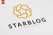 Star Blog Logo, a Branding & Logo Template by ft.studio