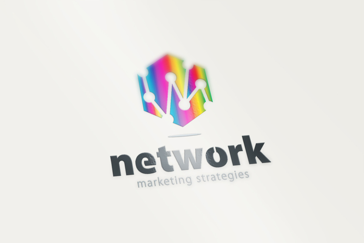 Marketing Network Logo, a Branding & Logo Template by Creative Dezing