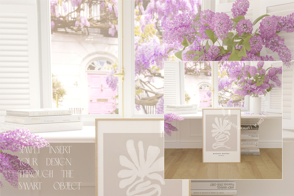 MAY | Spring Frame Mockups, a Household Mockup by yuliyuri.studio