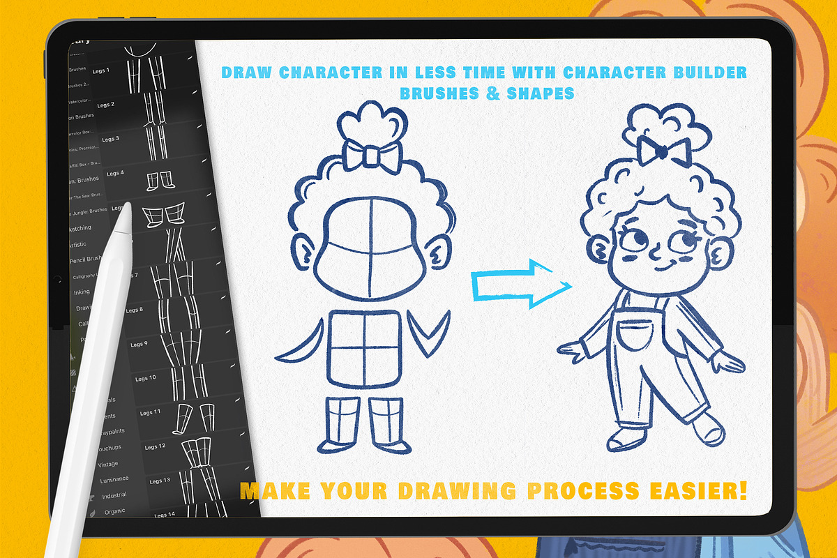 Character Builder - Drawing Toolkit