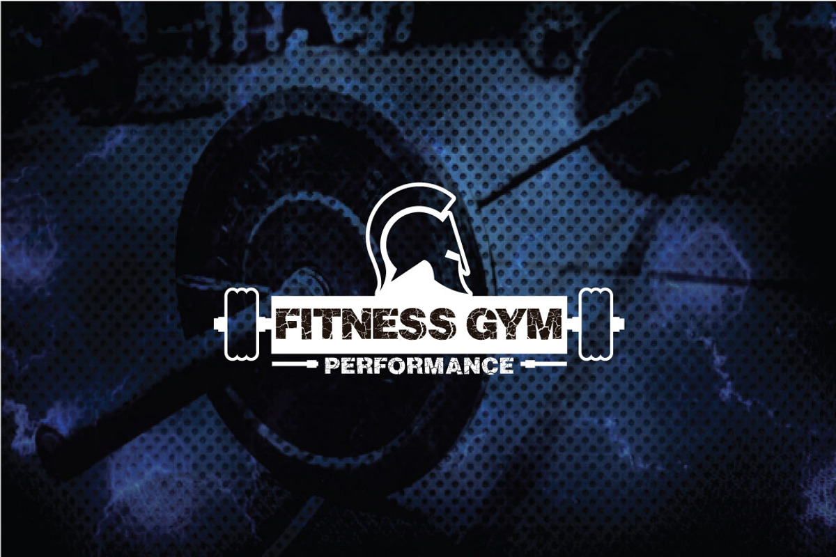 FITNESS GYM- BADGES AND LOGOS VOL 1, a Branding & Logo Template by shazi