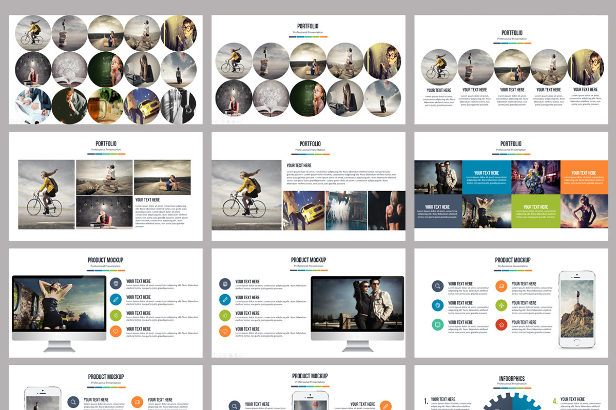 Business Grind Powerpoint Template, a Presentation Template by Creative ...