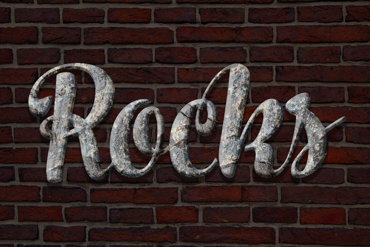 18 Rock Photoshop Layer Styles, a Layer Style Add-On by Creativenauts