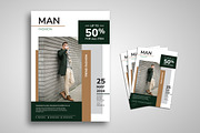 Men Fashion Flyer Promo Template, a Flyer Template by UICreative