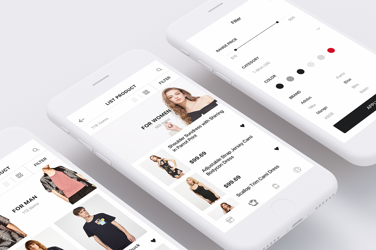 Imba Ecommerce App Ui Kit, an UI Kit Template by No.13