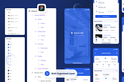 Sepura - Train Mobile App UI Kit, an App Template by SLAB! Design
